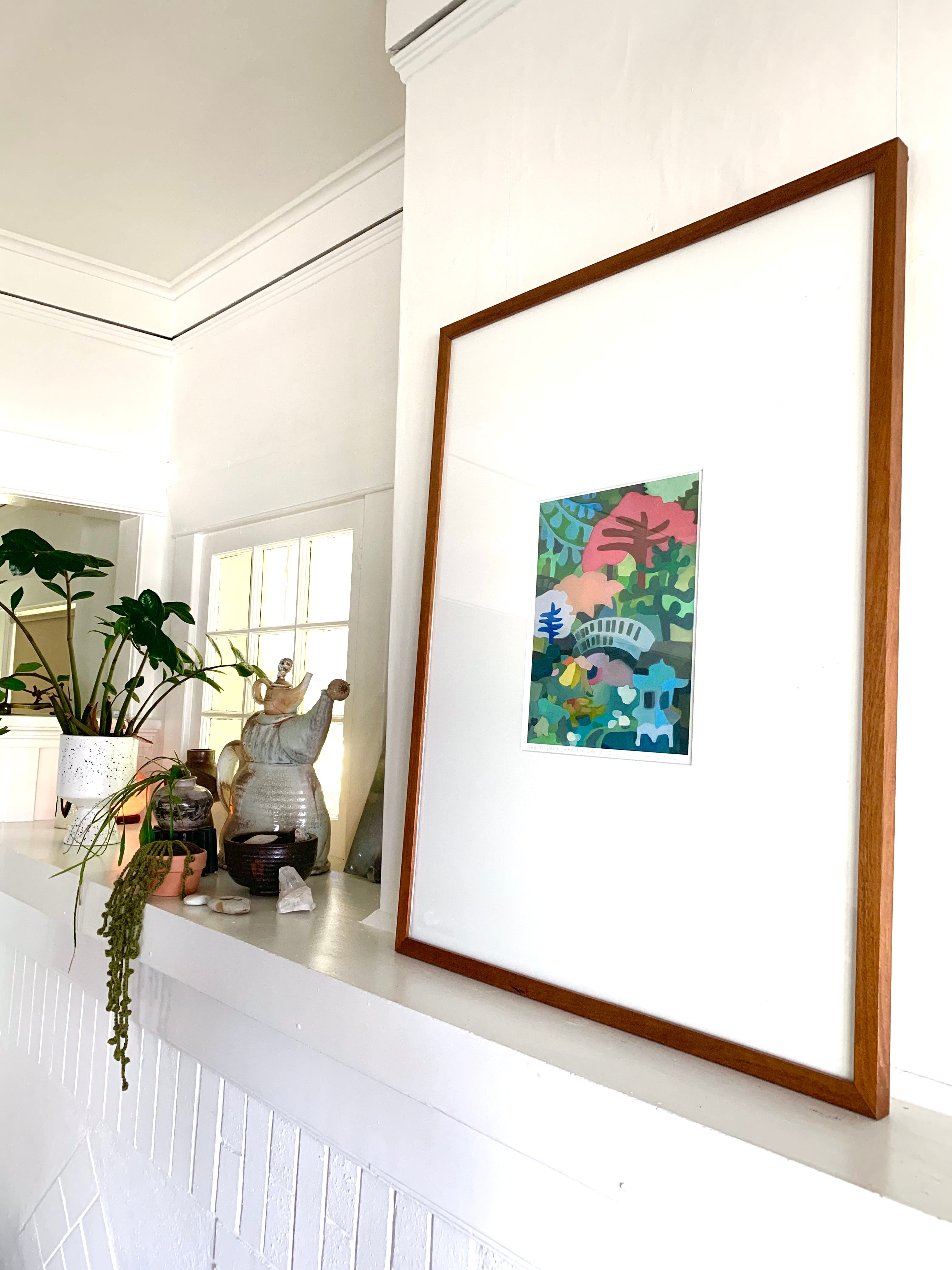 MANITO PARK JAPANESE GARDENS Giclee 12" x 16" – Neicy Frey Art & Designs